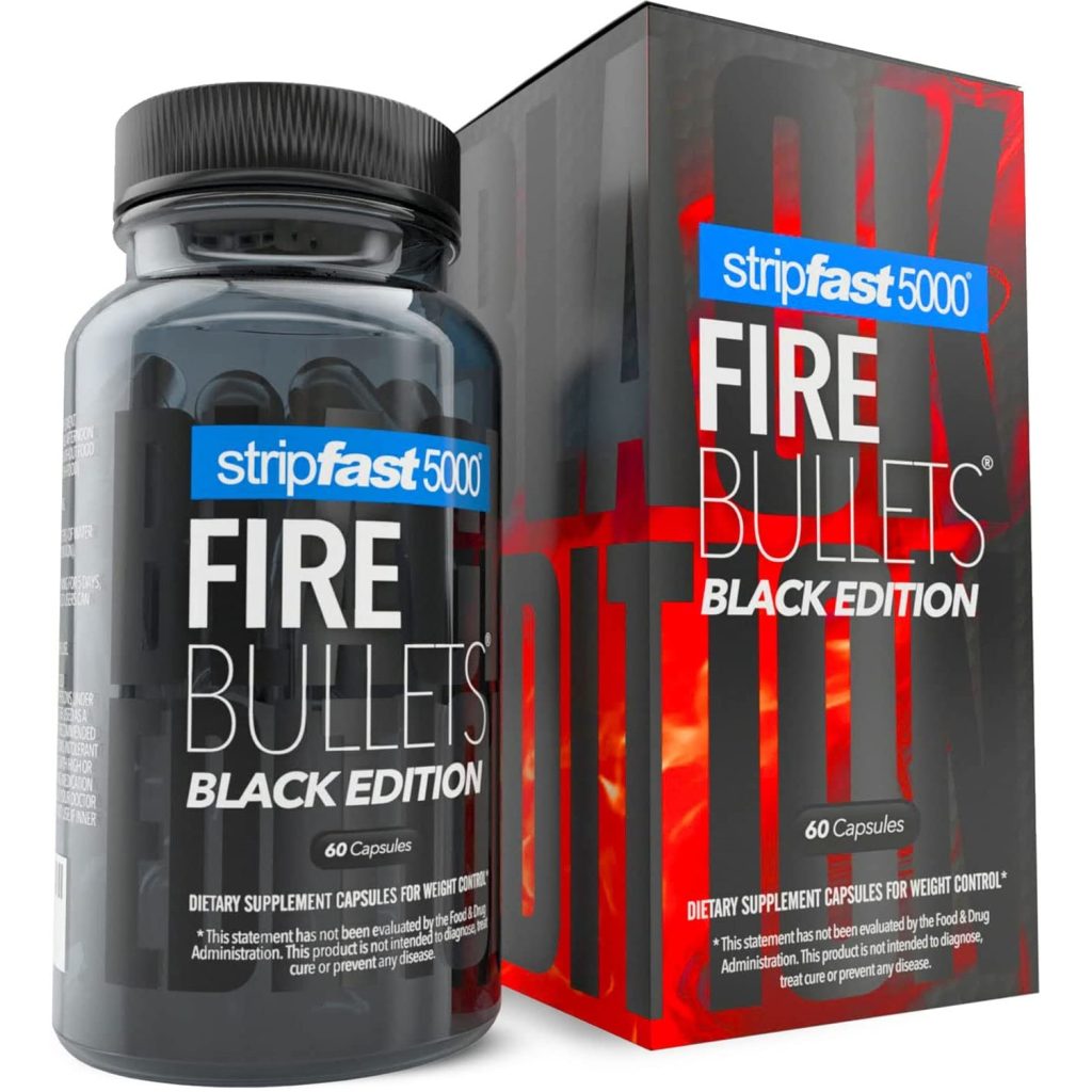 stripfast5000 Fire Bullets Max Strength Black Edition