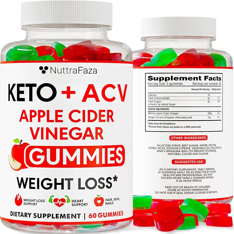 Keto Gummies Apple Cider Vinegar - Keto ACV Gummies