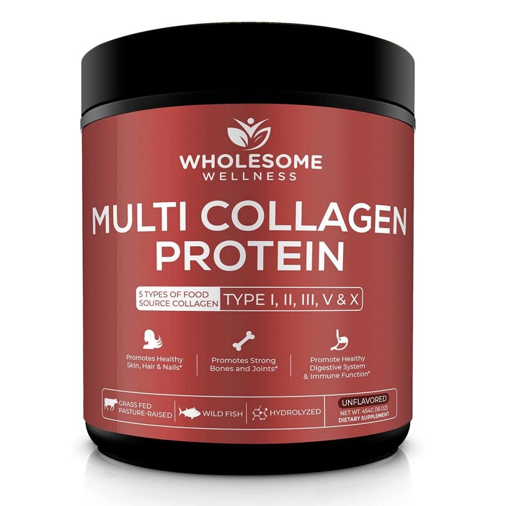 Multi Collagen Protein Powder Hydrolyzed (Type I II III V X)
